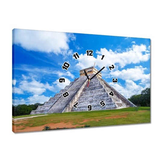 Zegar 60x40cm piramida Kukulkana Meksyk - ZeSmakiem | Sklep EMPIK.COM