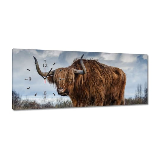 Zegar Krowa rasy wyżynnej, 100x40cm - ZeSmakiem | Sklep EMPIK.COM
