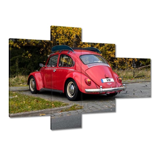 Zegar Volkswagen Garbus, 100x70cm - ZeSmakiem | Sklep EMPIK.COM