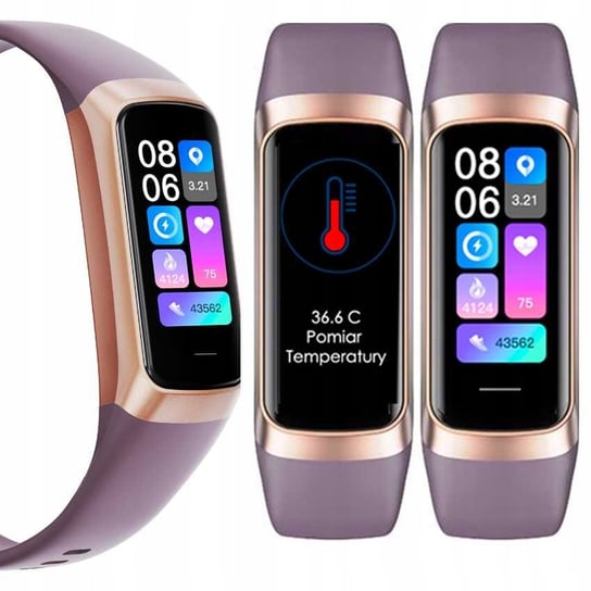ZEGAREK DAMSKI SMARTWATCH OPASKA TLEN KCAL SMS EKG - Smart-Trend | Moda ...