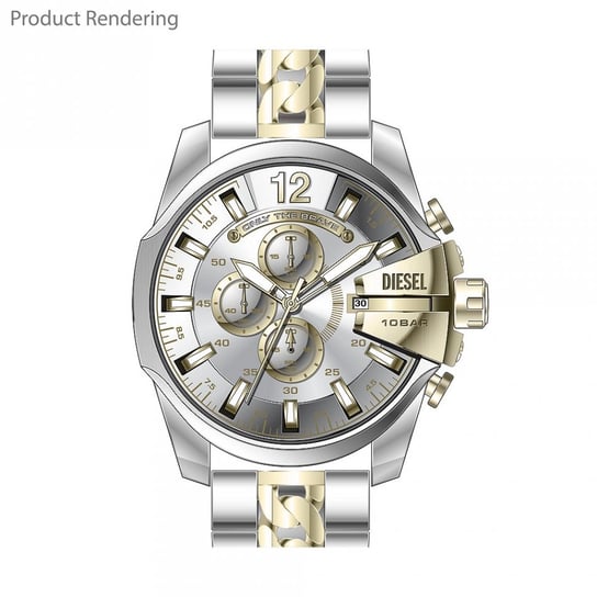 Zegarek męski DIESEL DZ4672 złoty fashion - Diesel | Moda Sklep EMPIK.COM