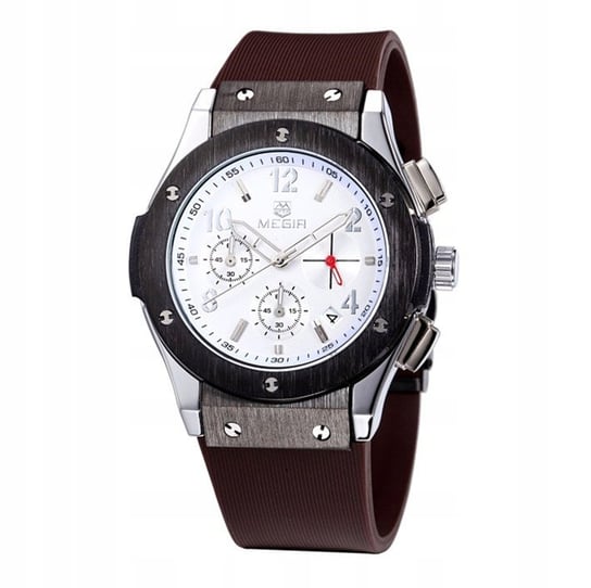 Zegarek męski / MEGIR / pasek / chronograf / datownik / 3002 - Inna ...