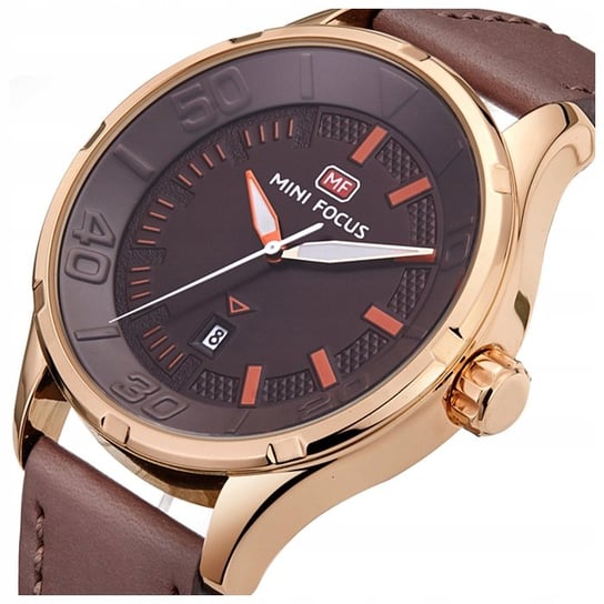 Zegarek męski MINI FOCUS analogowy pasek datownik - Inna marka | Moda Sklep EMPIK.COM