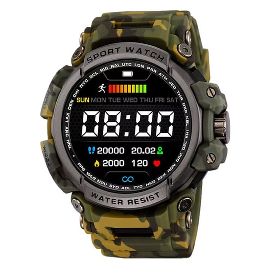 Zegarek męski / MK-Tech / SMARTWATCH / krokomierz / pulsometr - SKMEI ...