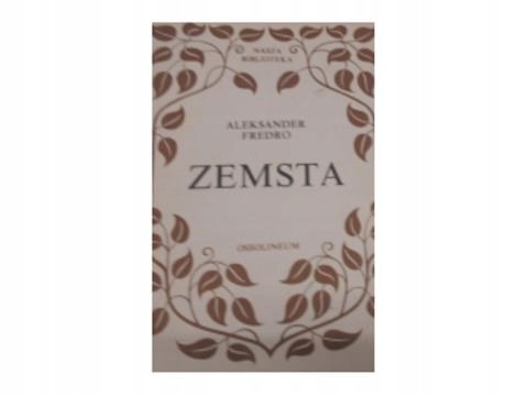 Zemsta - Fredro Jan Maksymilian | Książka w Empik