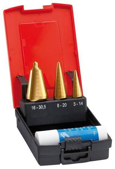 Zest.wiertel do blach HSSTiN 3-30,5mm FORMAT - Format | Sklep EMPIK.COM