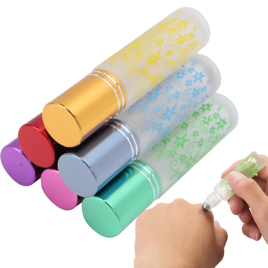 Zestaw 10 ml butelek z olejkami eterycznymi AntiLeakage w formie roll ...