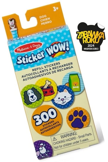 Zestaw 300 naklejek uzupełniających do Sticker WOW Piesek - Melissa ...