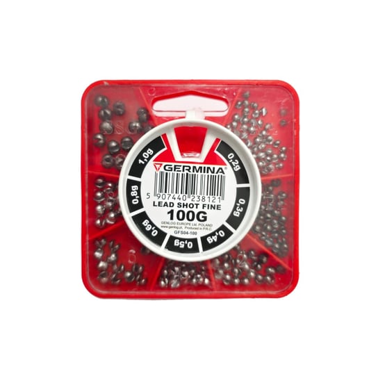 Zestaw Ciężarków Śrucin GERMINA Lead Shot Fine 100g - Germina | Sport ...