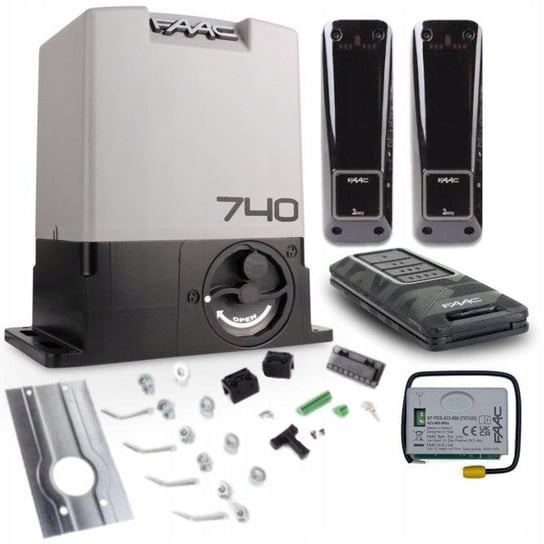 Zestaw Delta 2 Fds - Faac 740 Do 500Kg Bram Przesuwnych - FAAC | Sklep EMPIK.COM