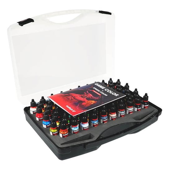 Zestaw farb Vallejo 72.180 Foundation Case, 80 x 18 ml - Vallejo | Sklep EMPIK.COM