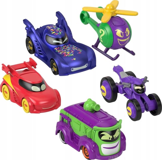 Zestaw figurki auto DC Batwheels Batmobile autka Fisher Price 24h ...