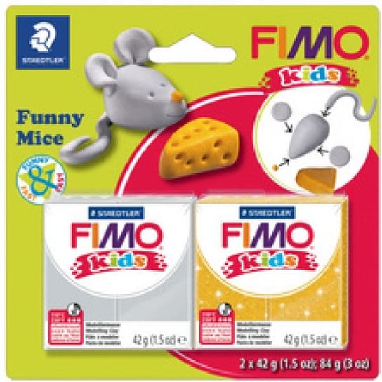 Zestaw Fimo Kids, Wesołe Myszki - Staedtler | Sklep EMPIK.COM