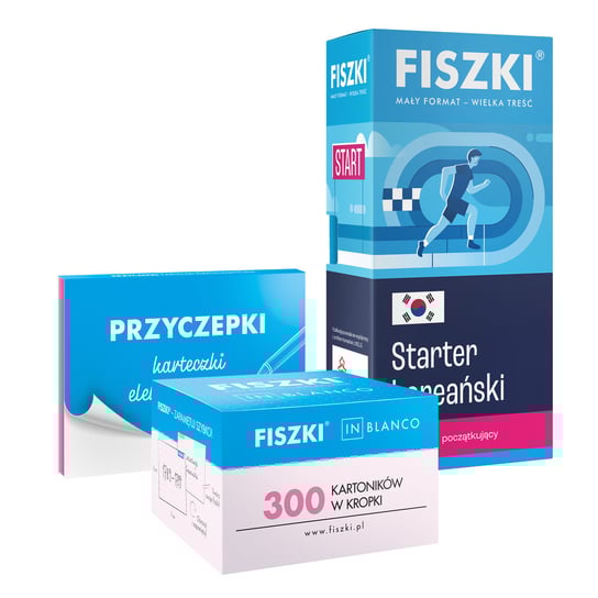 Zestaw Fiszek – Starter koreański + akcesoria (poziom pre-A1) - Opracowanie zbiorowe | Książka w ...