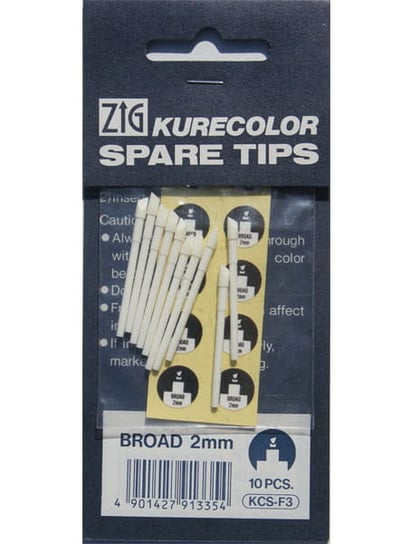 Zestaw końcówek do markerów Kurecolor Twin S - fine broad 2 mm - 10 szt ...