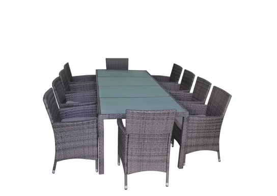 Zestaw mebli Wiker obiadowy 8+1 - JUMI | Sklep EMPIK.COM