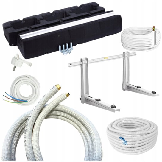 Zestaw Monta owy do KLIMATYZACJI 3m 2,5kW 3,5kW ZAKIELICHOWANE RURKI - Inna marka | AGD Sklep ...