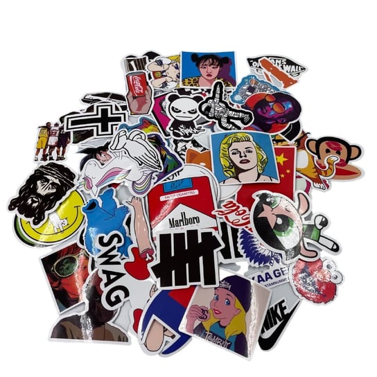Zestaw Naklejek Wlepki StickerBomb Total Mix N350 - Inna marka | Sklep ...