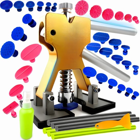 Zestaw naprawczy PDR do usuwania wgnieceń w karoserii - 42 el. - Hendi ...