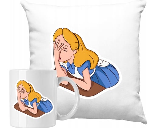ZESTAW PODUSZKA + KUBEK Emoji Meme Smile Śmieszne Pomysł Na Prezent ...