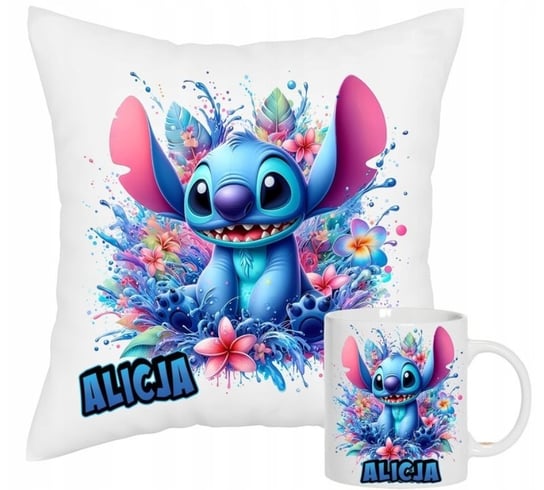 Zestaw Poduszka Kubek Lilo Stitch Disney Na Prezent Dla Dziecka - Media Design | Sklep EMPIK.COM