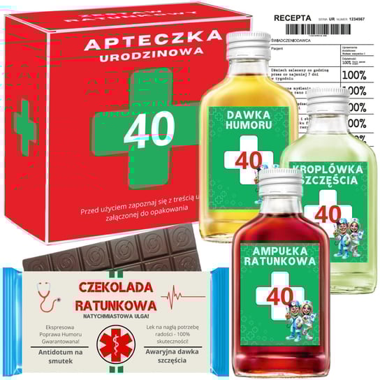 Zestaw Prezentowy Upominek na 40 Urodziny dla Faceta PUDEŁKO BOX PREZENT - ANGEL DEVIL | Sklep ...