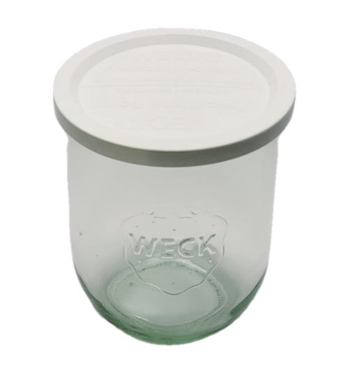 Zestaw Słoików Weck Pojemność 1062 Ml Średnica 100mm 6 Sztuk + Plastikowe Wieka / Weck - Inna ...