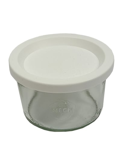 Zestaw Słoików Weck Pojemność 200 Ml Średnica 80mm 12Sztuk + Plastikowe Wieka / Weck - Inna ...