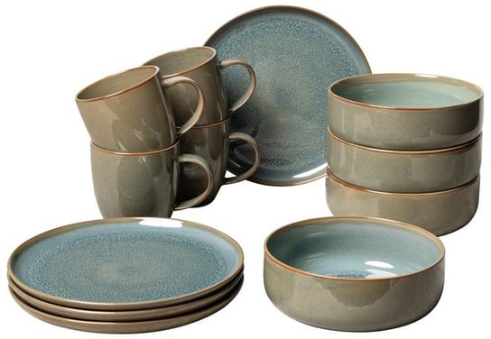 Zestaw śniadaniowy dla 4 os. (12 el.) Crafted Breeze Villeroy & Boch - Villeroy & Boch | Sklep ...