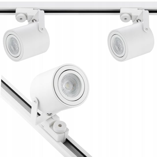 Zestaw Szyna Oświetleniowa Szynoprzewód 1m + 2x Reflektor Szynowy LED ...