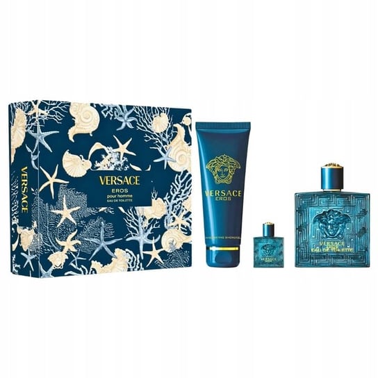 Zestaw Versace Eros Edt 100ml + Shower Gel 150ml + Edt 5ml | Sklep ...