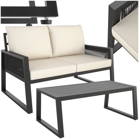 Zestaw wypoczynkowy ogrodowy Captive w stylu Rope - Inna marka | Sklep ...