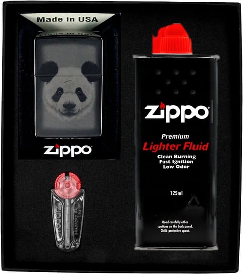 Zestaw Zapalniczka ZIPPO PANDA DESIGN Prezentowy No1 - Zippo | Sport ...