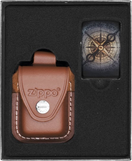 Zestaw ZIPPO Zapalniczka COMPASS GHOST Prezentowy No4 - Zippo | Sport ...