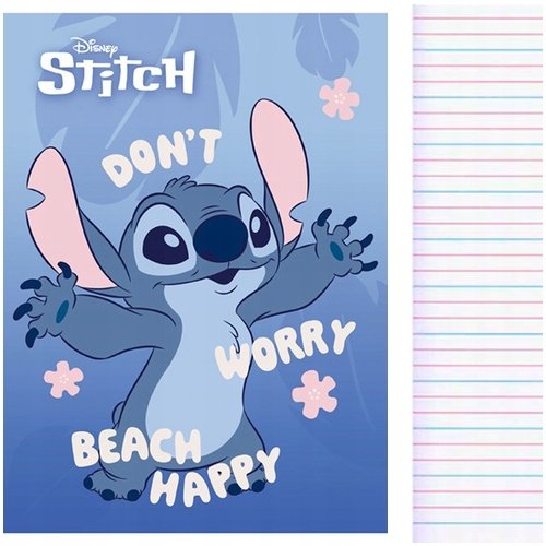 Zeszyt szkolny 16k/A5 Trzylinia 16K Stitch "Don't Worry" - Inna marka ...