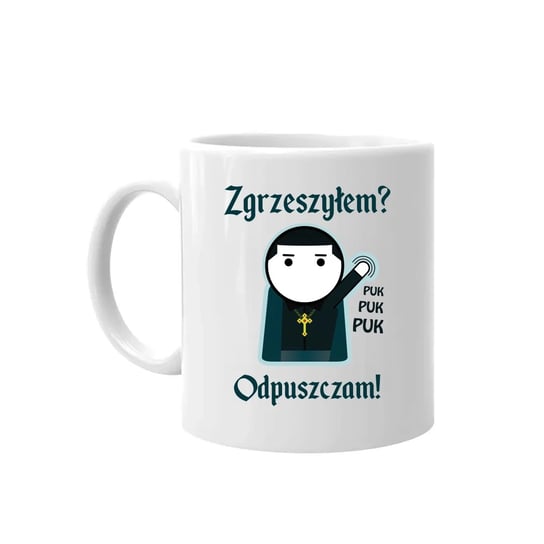 Zgrzeszyłem? Puk Puk Puk, Odpuszczam! - Kubek Na Prezent Dla Fanów Serialu 1670 - Koszulkowy ...