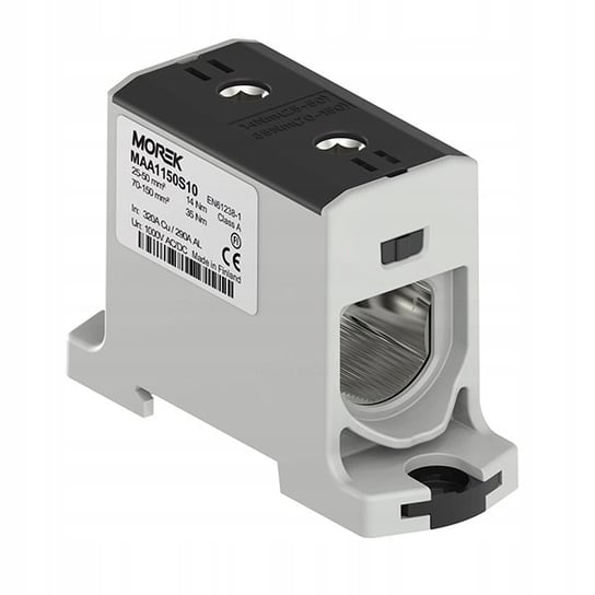 Złączka szynowa czarna 25-150mm MAA1150S10 - MOREK | Sklep EMPIK.COM