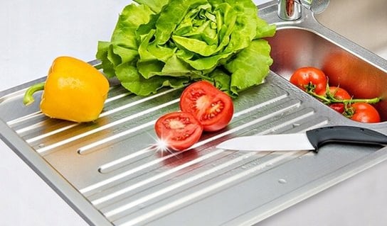 Zlewozmywak KERNAU KSS G 804 2B LINEN Nablatowy - Inna marka | Sklep ...