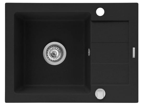 Zlewozmywak Pyramis Sparta Granit Czarny 59X44 - Pyramis | Sklep EMPIK.COM