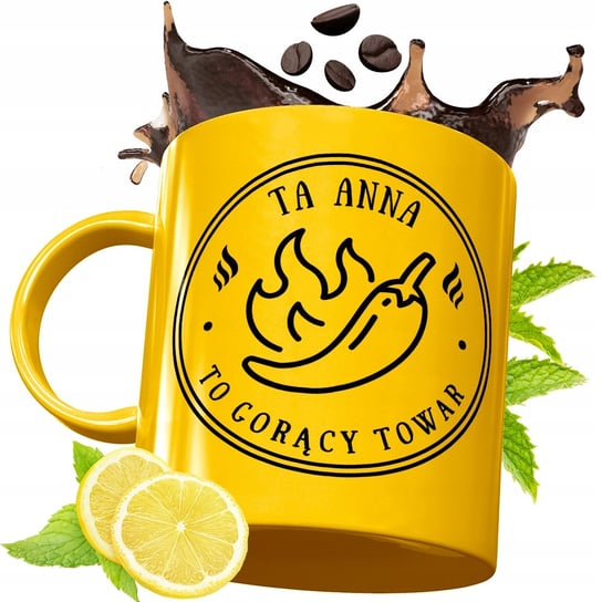 Złoty Kubek Premium Dla Anny na Urodziny na Prezent z Nadrukiem z Nadrukiem numer 277786412 ...