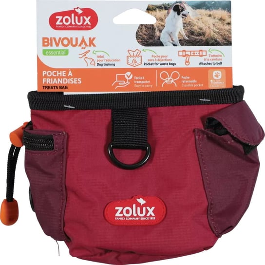 ZOLUX BIVOUAK Saszetka na przysmaki Czerwona - Zolux | Sklep EMPIK.COM