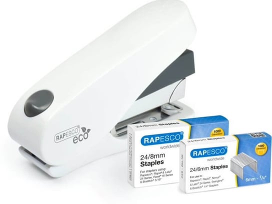 Zszywacz Rapesco Eco Luna biały 50 kartek + zszywki - RAPESCO | Sklep ...