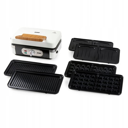 ZWR 1403 DOMO DO9277C opiekacz gofrownica grill regulacja temperatury ...