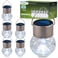 6x Lampa Solarna LED KULKA Ogrodowa Wisząca Szklana MARANTA IP44 6500K ...