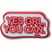 Crocs Jibbitz Przypinka Ozdoba Pin Do Butów Yes Girl You Can - Crocs ...